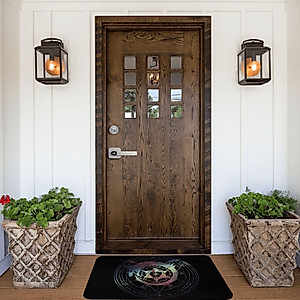 EREUYDT Fullmetal Anime Alchemist Area Rug Decor Carpet Non-Slip Washable Rugs Door Mat for Indoor Outdoor 29x17 Inch