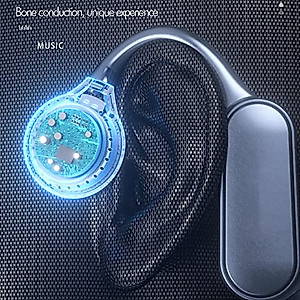 Bone Conduction Headphones Bluetooth with Microphone - Waterproof Wireless Neckband Bluetooth Headphones Sports Headset