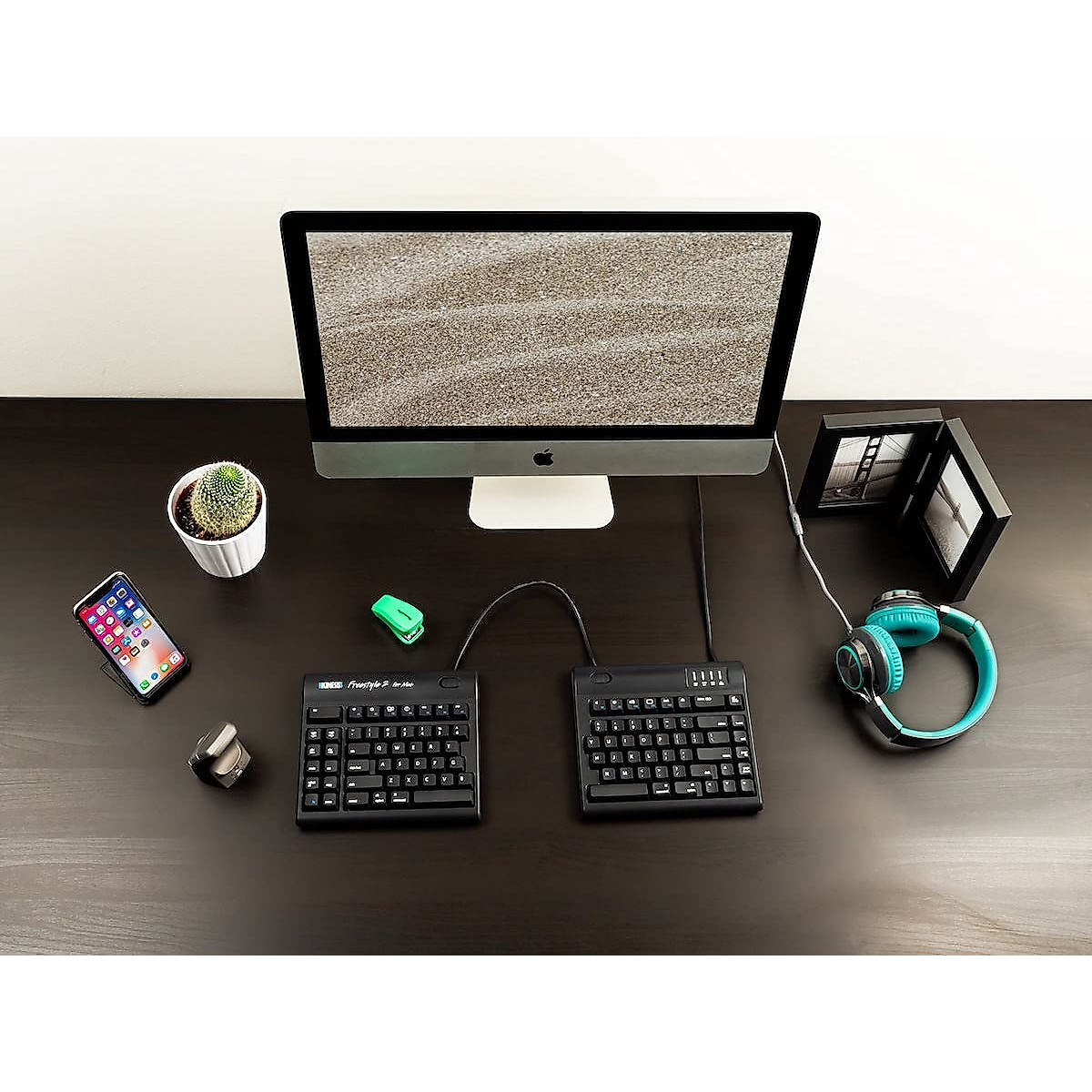 KINESIS Freestyle2 USB Keyboard for Mac (9" Standard Separation), Black