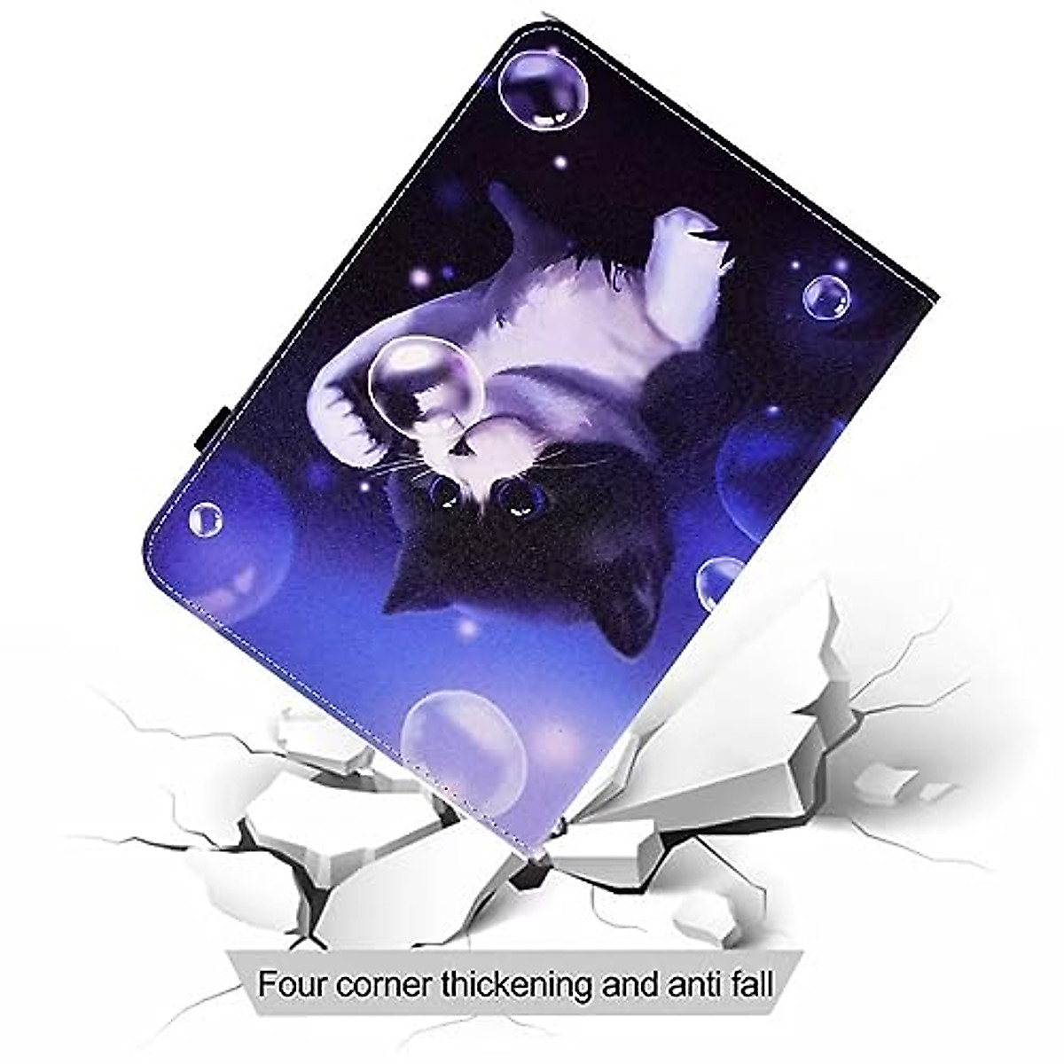 Compatible with/Replacement for Tablet PC Samsung Galaxy Tab A8 10.5 inch 2021 SM-X200/X205/X207 PU Leather Flip Cover Stand Wallet Case XXSJD2 (3)