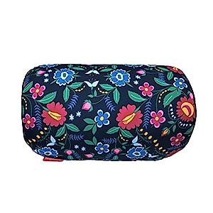Bookishbunny Microbead Cylinder Bolster Roll Pillow 13" x 7" (Flower)