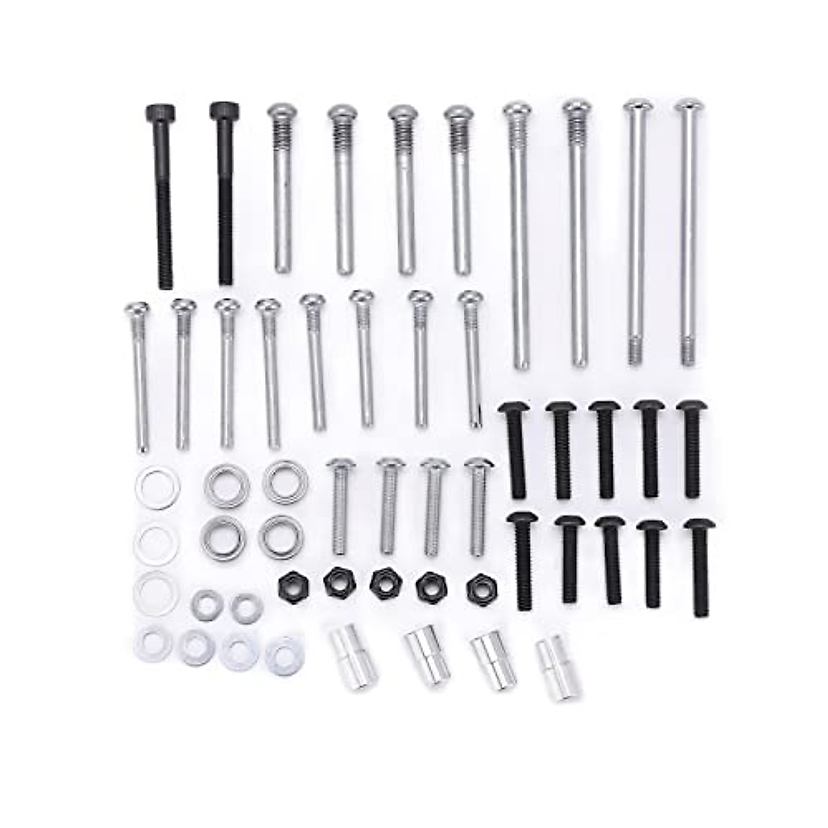 RC Front Rear Suspension Arm Kit, 1/10 RC Aluminum Alloy Parts Kit Compatible for TRAXXAS Slash 2WD 1/10 RC Car(Blue)