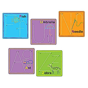 Wikki Stix WKX606BN Alphabet Cards Set, 2 Sets
