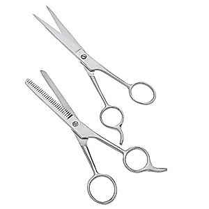 SurgicalOnline 2 Professional Pet Thinning Scissors for Dog Cat Grooming Hair Shears Pet Accessory