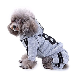 Dog Clothes Large Female Fashion Pet Sweatshirts Warm Puppy Breathable T-Shirt for Spring Summer Vest Pajamas Doggy Apparel Clothing