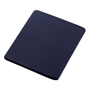 ELECOM Soft Leather Mouse Pad Small Size/PU Leather/Anti Skid/Soft/Precise Control Navy MP-SL01NV