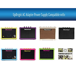 UpBright DC 6.5V AC Adapter Compatible with Blackstar FLY 3 Watt Mini Amp FLY3 Bass Acoustic Electric Guitar Bluetooth Speaker FLY3UJ FLY3PAK PSU1FLY PSU-1 SW10-06501500-W 6V 1.5A Power Supply Charger