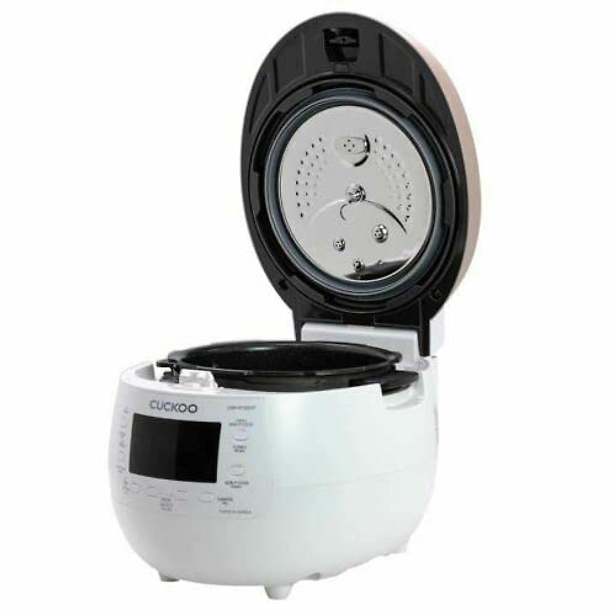 cuckoo CRP-RT0609FW | Twin Pressure rice cooker 6 cup & Warmer with High Heat, GABA, Mixed, Scorched, Turbo, Porridge, Baby Food, Steam (Hi/NonPressure) and more, Made in Korea | White-Renewed