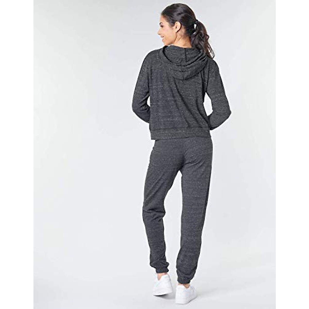 Nike Women's Sportswear Gym Vintage Full-Zip Hoodie , Black/(Sail), Small