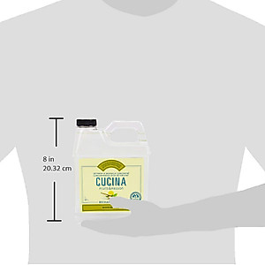 Fruits & Passion Cucina Dish Detergent Refill Sea Salt and Amalfi Lemon, 33.8 oz