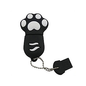 Premium Black Paw USB Flash Memory Drive 8GB