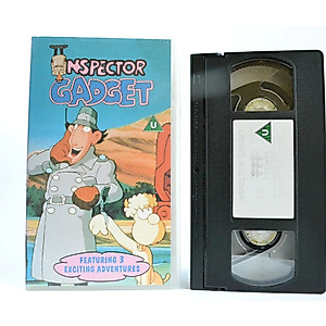 Inspector Gadget - 3 exciting adventures: Gadget's Roma, Mad in the Moon & Gadget Meets the Claw [VHS]