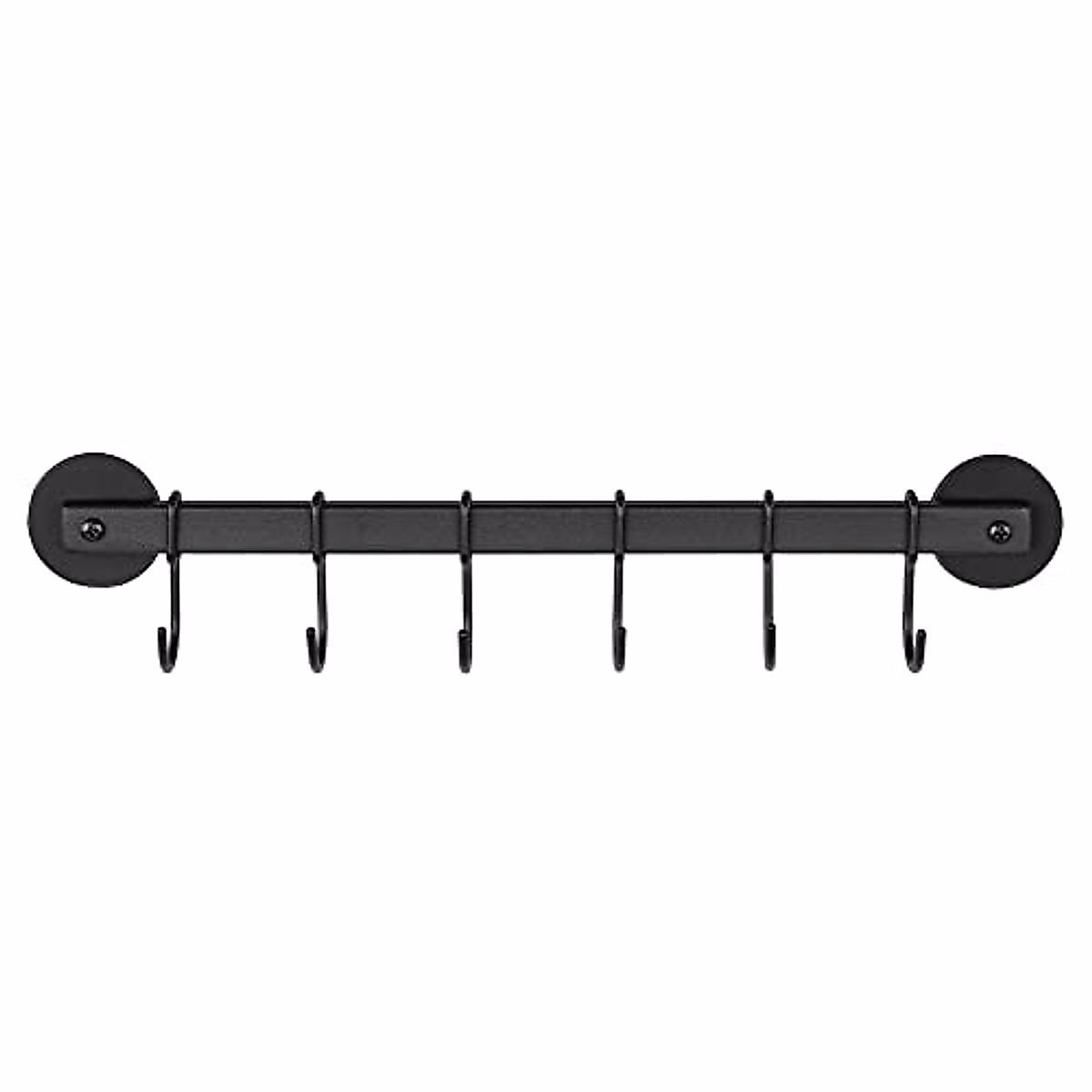 Navaris Magentic Grill Hooks - Magnetic Hook Bar Holder for Hanging Grilling BBQing Tools Utensils Tongues Spatchulas Oven Mitts - BBQ Tool Hanger