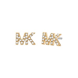 Michael Kors Women's MK Gold-Tone Stainless Steel Stud Earring (Model: MKJ7632710)