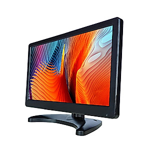iChawk 11.6" 12" inch LCD Monitor 1920x1080p 16:9 Fullview IPS LCD Widescreen HDMI-in VGA Built-in Speaker Remote Control PC Monitor Display, for PS3, USB Port U-Disk Video Player W116PN-533
