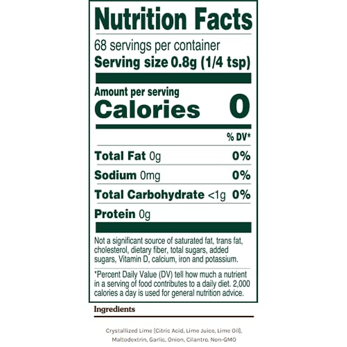 True Lime Garlic & Cilantro Seasoning (2 pack).