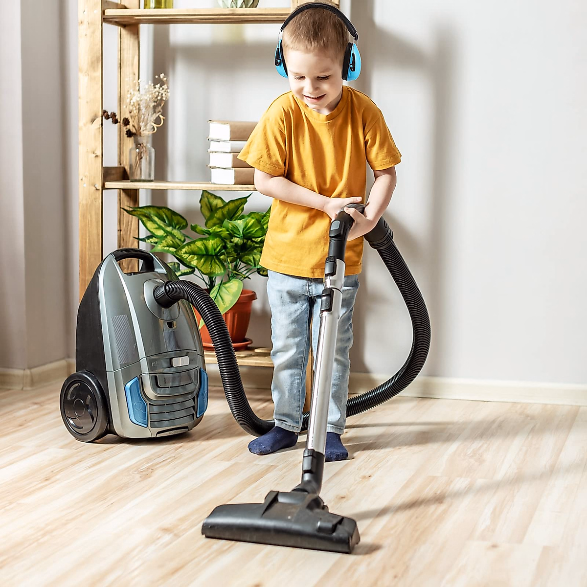 Xinnun 4 Pcs Kids Ear Protection Earmuffs Hearing Adjustable for Noise Reduction for Toddlers 27NRR Noise Cancelling Earmuffs for Kids Sleeping Studying