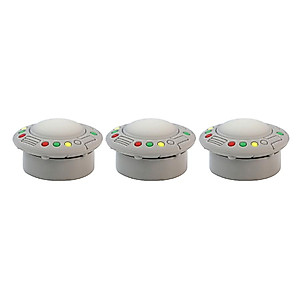 YHSWE UFO Shape, Silicone Wax Container Non-stick Food Grade, 5ml, Suitable For Storing Beeswax and Skin Care Products, Easy To Carry When Traveling (5 pcs)