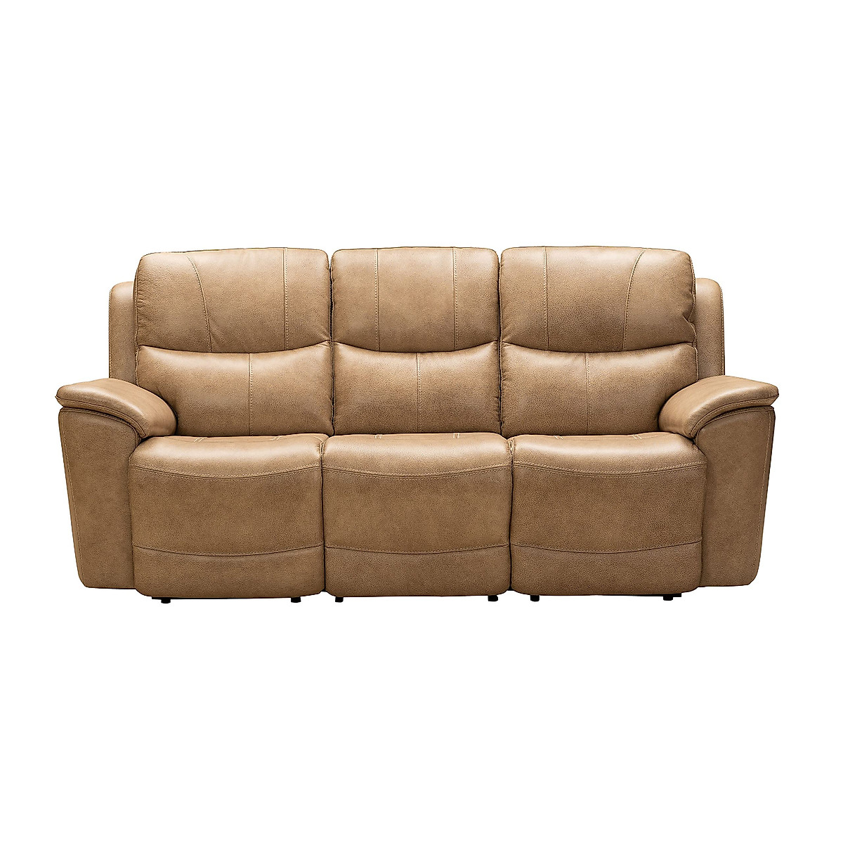 Barcalounger Kaden Power Reclining Sofa, Power Head Rests&Lumbar, Elliott Taupe