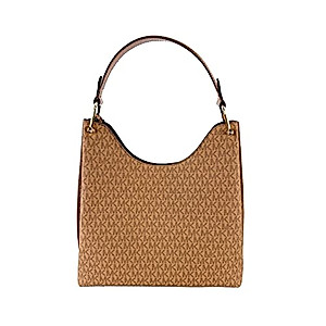 Michael Kors JOAN LARGE SLOUCHY LEATHER SHOULDER BAG LUGGAGE MULTI