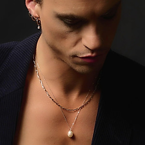 Silver Necklace for women 3mm Paperclip Chain Solid 925 Sterling Silver Clasp Paperclip Chain Silver Chain for women 16/18/20/22/24/26/30 Inches(16)