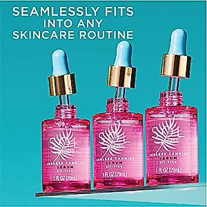 SOL by Jergens Deeper by the Drop Self Tanning Drops, Tanning Water, Add to Lotions, Serums, and Oils for Custom Tan, for Year-Round Glow, 1 Fluid Ounce