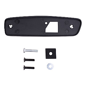 Driver and Passenger Manual Side View Paddle Type Mirrors Replacement for 1992-1996 F150 F250 F350 Pickup Truck