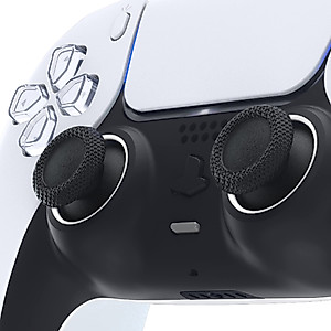 eXtremeRate White Replacement Accessories for PS5 Controller, Custom Accent Rings for PS5 Controller - Controller NOT Included