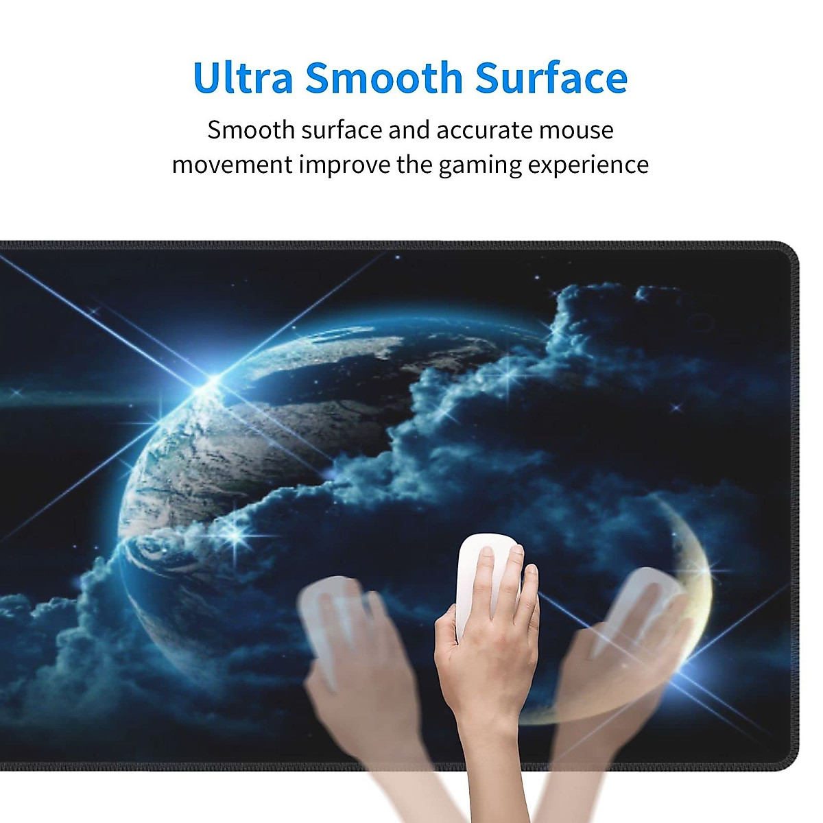 Mouse Pad 11.8x31.5 Protector Anime Rectangle Waterproof Oversized Dining Table Mat Gaming Non-Slip Rubber Mat
