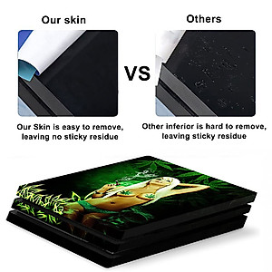Fyonex for Sony PS4 Pro Console Controller Skin Decals Stickers PS4 Pro Skin Sticker Protective Cover
