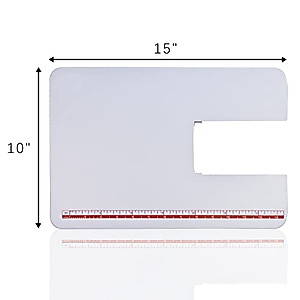MUCITAGF Sewing Machine Extension Table for Singer 4411, 4423, 4432, 4452 Mechanical Heavy Duty Sewing Machines