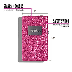 super-cute Pepper Spray & Stun Gun Kit - Professional Grade, Maximum Strength Pepper Spray & Powerful, High Voltage & Compact Stun Gun - Pink & Pink