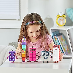 Learning Resources Numberblocks Friends Six to Ten, Play Figures, Official Collectible Figures for Kids Aged 3 and Up