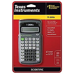 TEXTI30XA - Texas Instruments TI-30XA Student Scientific Calculator