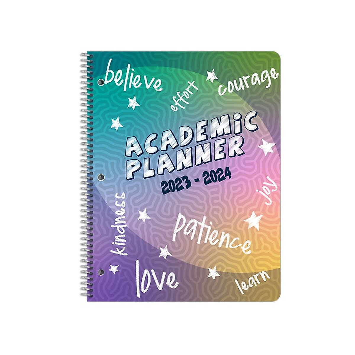 Dated Elementary Student Planner 2023-2024 Academic School Year, Large (8.5" by 11") Matrix Style Datebook with Classic Elementary Matrix Cover