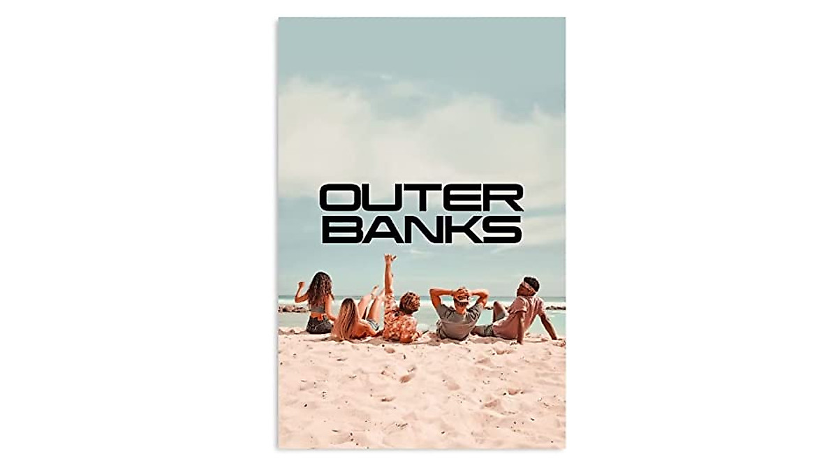 Outer Banks Canvas Poster - Unframed Wall Art Decor | OBX