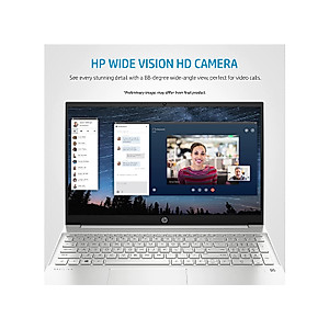 HP Pavilion 15.6" FHD IPS Touchscreen Premium Laptop | 11th Gen Intel Core i5-1135G7 | Intel Iris Xe Graphics | 12GB RAM | 256GB SSD | WiFi | HDMI | Windows 10 | Silver