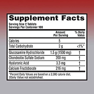 Move Free Advanced, Joint Health, Tablet (200 Count)