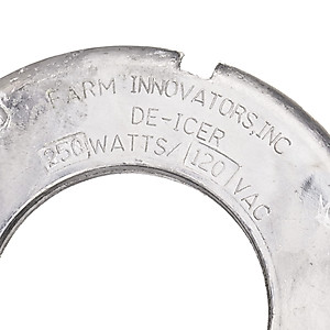 Farm Innovators C-250 Submergible Cast Aluminum Utility 250 Watts Multi-use De-Icer for Livestock Containers up to 25 gallons