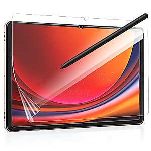 Zeking [2 Pack] Paperfeel Screen Protector Compatible with Samsung Galaxy Tab S8 Ultra/ S9 Ultra 14.6" (SM-X900/ X906), [Feel Like Paper Film Writing] Anti Glare Tablet PET Film for S-Pen