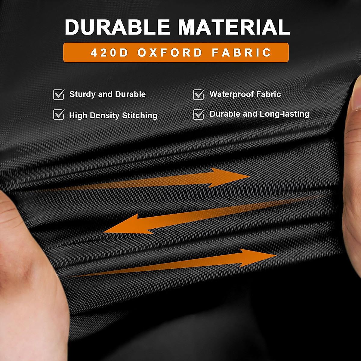 Swing Cover Hanging Porch Swing Cover Waterproof Outdoor Hammock Swing Cover Patio Wooden Yard Swing Chair Cover Replacement 56”Lx32”Wx25”H Black