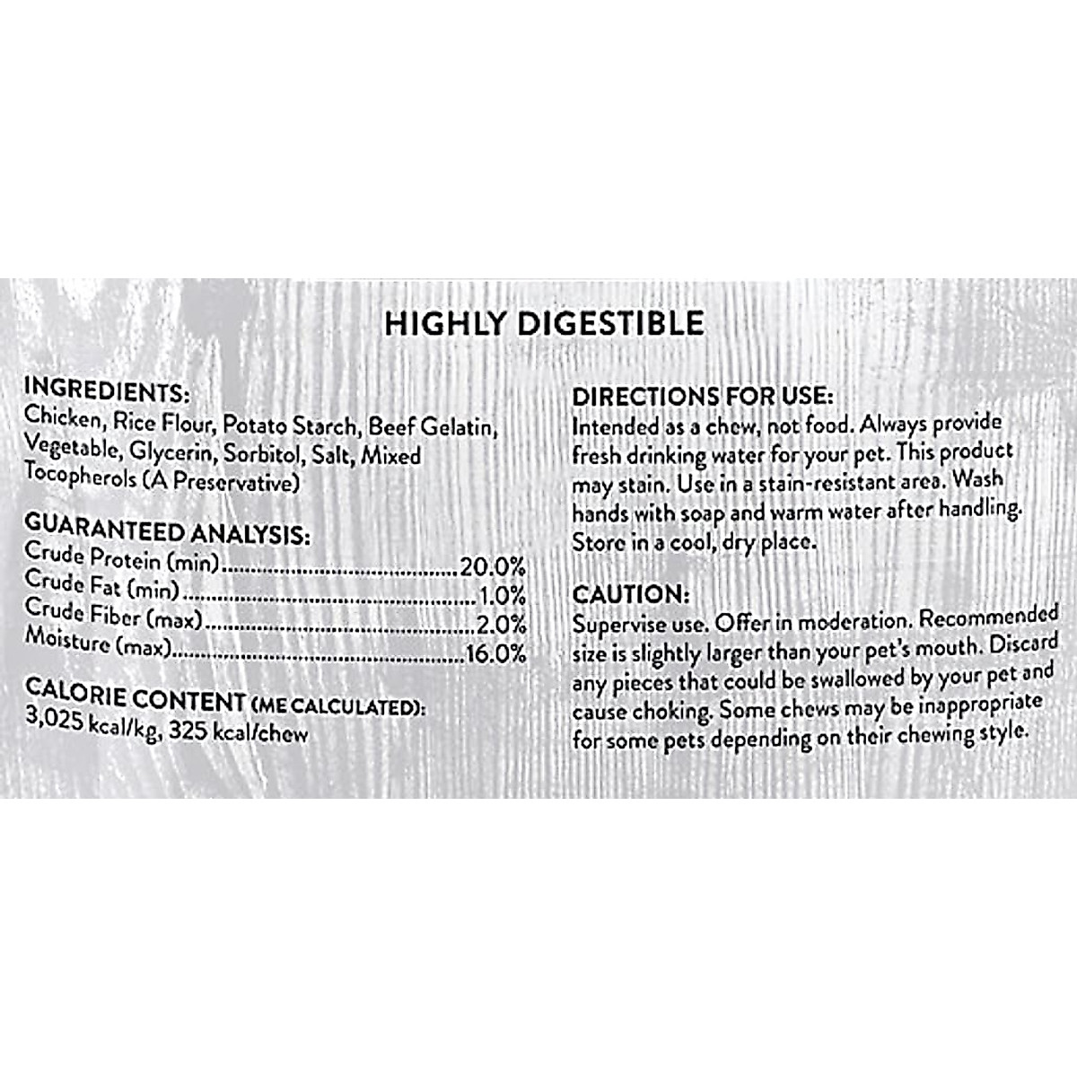 AccessiPets Dog Chews Bundles for Large Dogs, 7 Inch Rawhide Free Alternative Retriever Rolls Bundle with 1 Dog Waste Roll, Long-Lasting Dental Treats (Chicken, 5 Count)