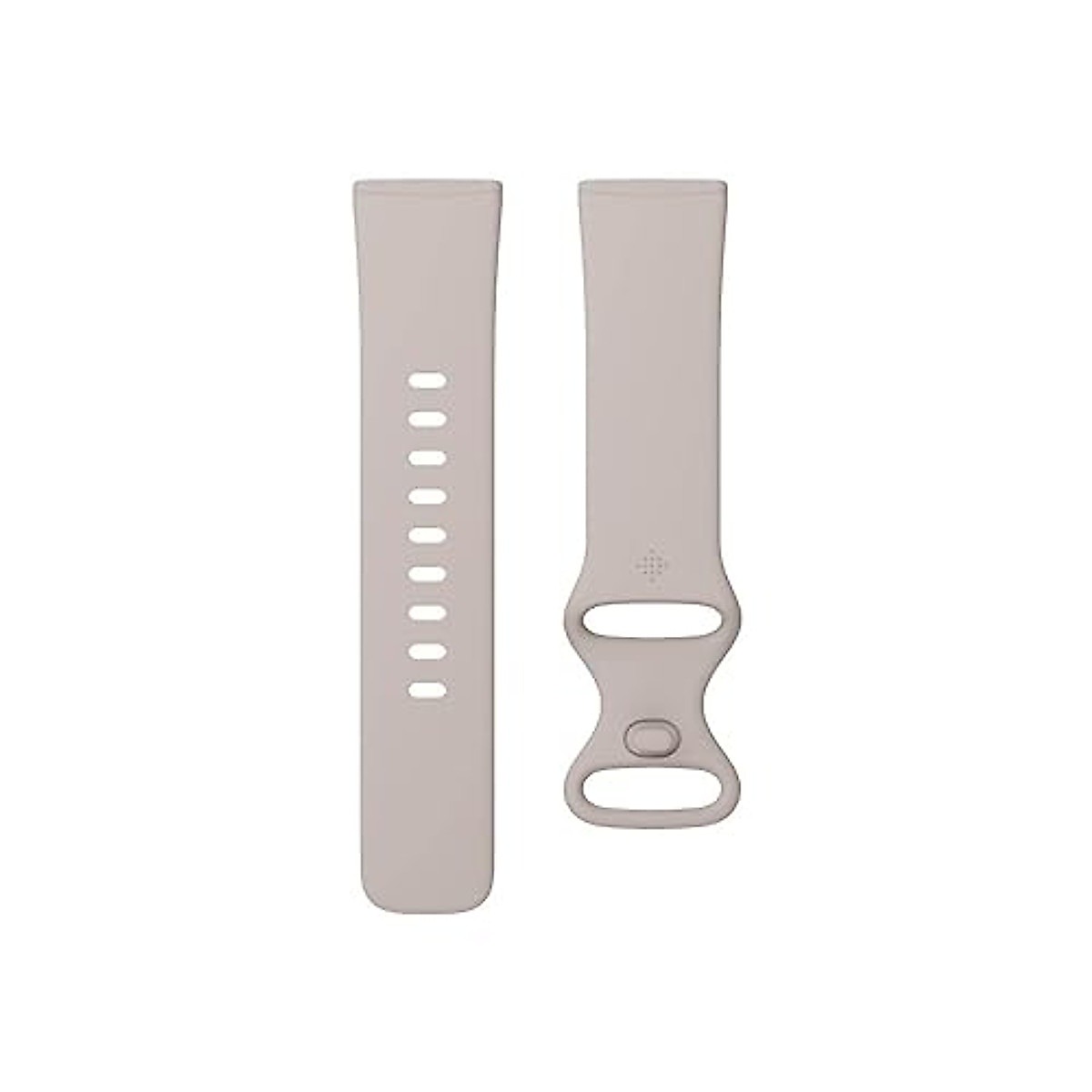 Fitbit Sense Advanced Smartwatch with Tools for Heart Health, Stress Management & Skin Temperature Trends, White/Gold, One Size (S & L Bands Included)