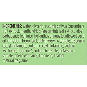 Burt's Bees Sensitive Facial Cleansing Towelettes with Cucumber and Mint - 30 Count