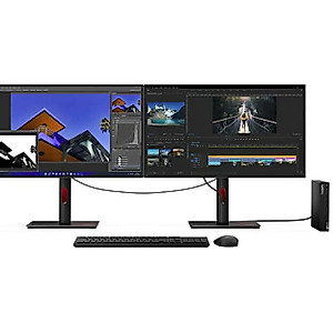 Lenovo ThinkCentre M80q Gen 3 11U1004XUS Desktop Computer - Intel Core i5 12th Gen i5-12500T Hexa-core (6 Core) 2 GHz - 16 GB RAM DDR5 SDRAM - 256 GB M.2 PCI Express NVMe 4.0 x4 SSD - Tiny - Black