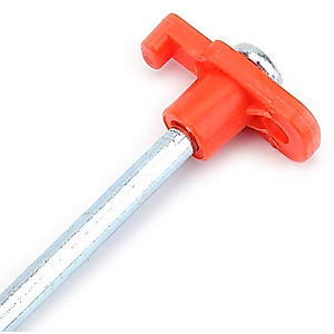 Yesland 20 Pack Tent Stake, 9-7/8 Inch Galvanized Non-Rust Camping Family Tent Pop Up Canopy Stakes