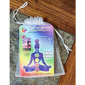 Deck of Chakra Healing Cards: Helps Restore and Balance Your Energy with Meditations, Affirmations, Chakras Chart, Aromatherapy, Essential Oils, Reiki Symbols, Hand Mudras - (19) 4"x6" 2-Sided Cards