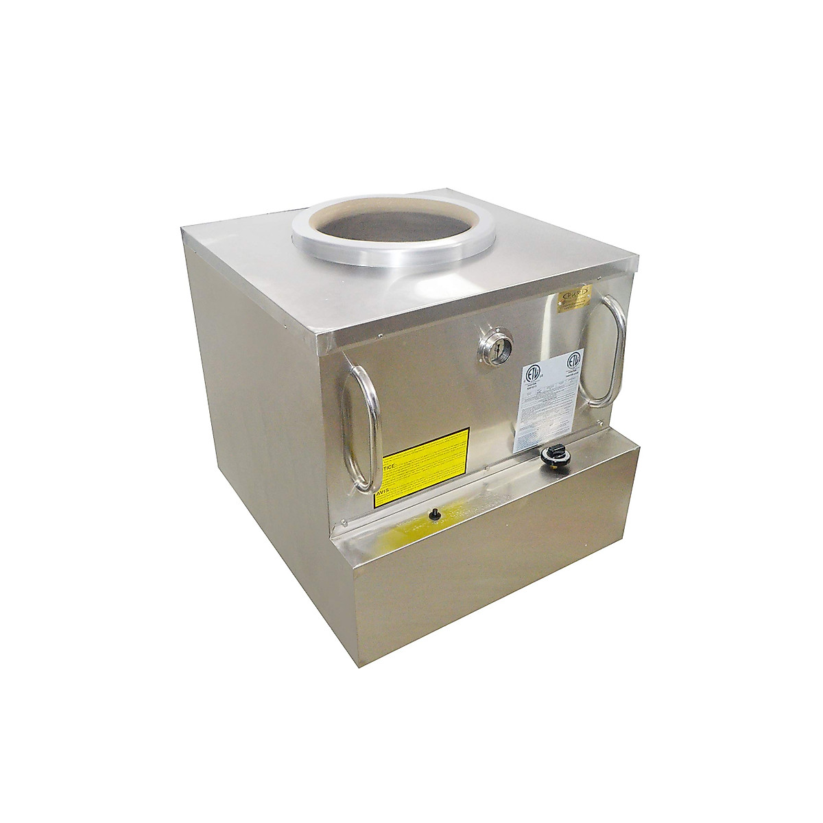 Gas Tandoor - ETL/NSF/ANSI-Restaurant Tandoor Oven 34 x 34 - Commercial Tandoor