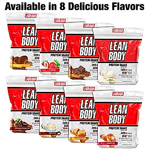 Labrada Nutrition Lean Body Hi-Protein Meal Replacement Shake, Vanilla, 2.47-Pound Tub Packaging May Vary