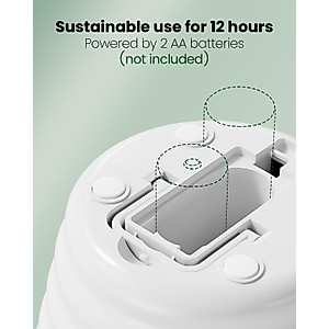 Gaiatop Fly Fans for Tables, Fly Repellent Fans Battery Powered Bug Fan Indoor Outdoor Portable Table Fly Fans for Picnic, Party, BBQ, Kitchen and Restaurants 4 Pack